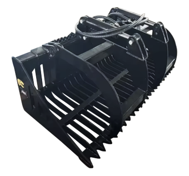 Stick bucket with grapple for LX100 – MultiCat